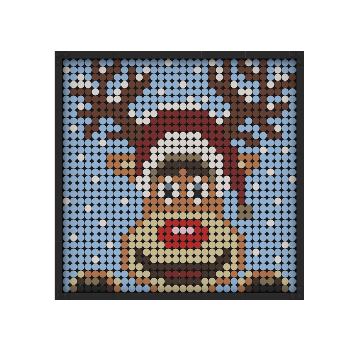 Christmas Pixel Art Kit – Rudolph the Red-Nosed Reindeer – My Pixel Walls